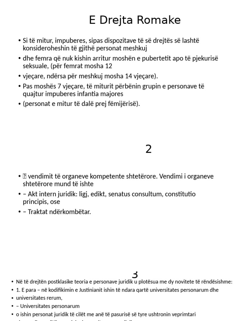 E Drejta Romake | PDF