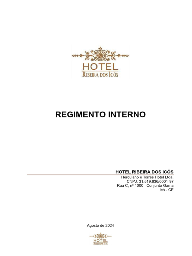 Regimento Interno Ok | PDF