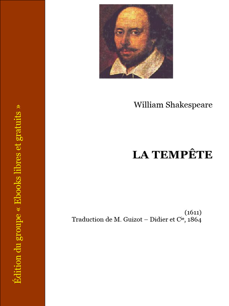 Shakespeare La Tempete | PDF