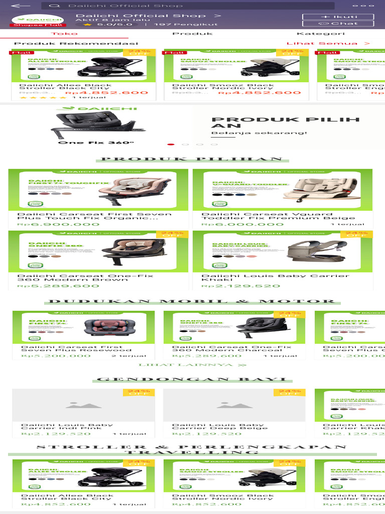 Toko Online Daiichi Official Shop Shopee Indonesia | PDF