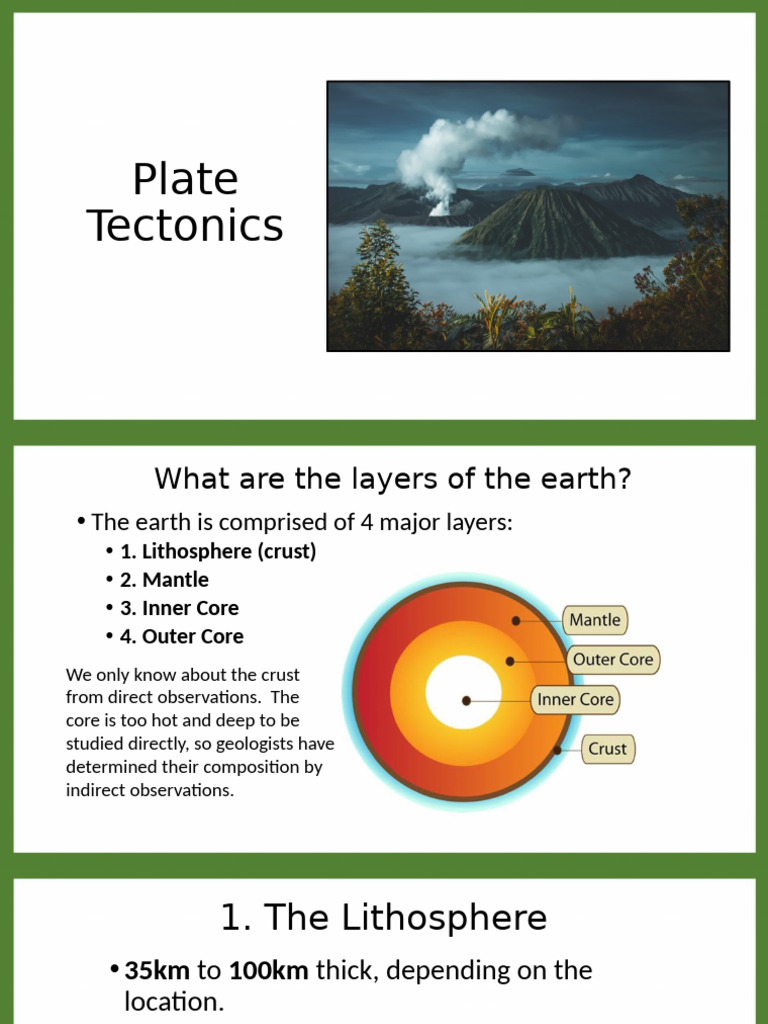 Editable Plate Tectonics | PDF
