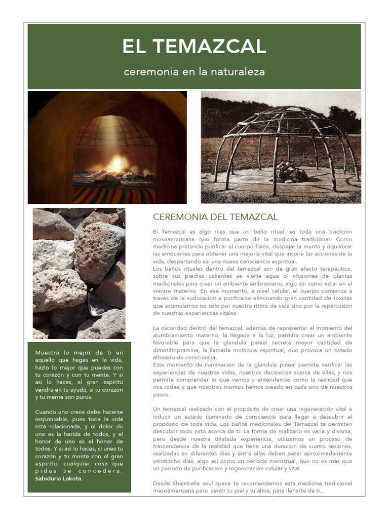 Temazcal | PDF