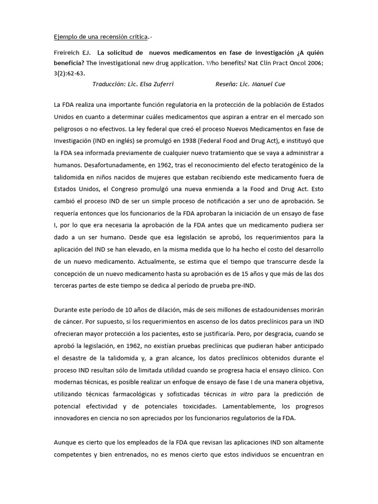 -ejemplo+de+recension+critica | PDF