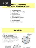 Rotational Dynamics Notes Class 12 | PDF