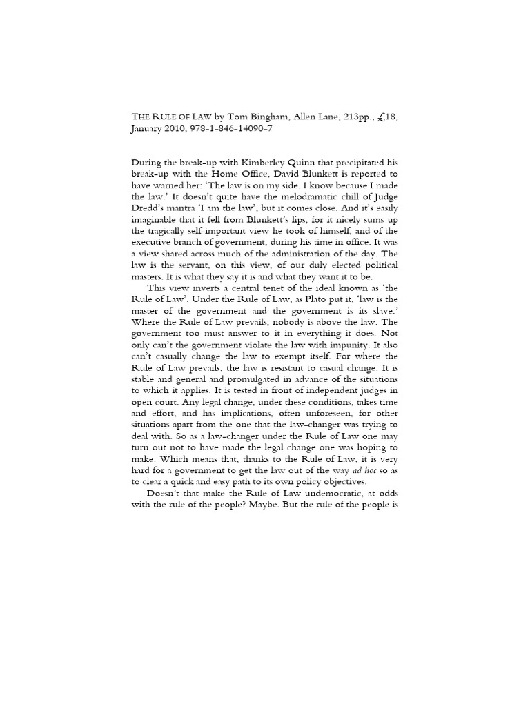 Bingham Review | PDF
