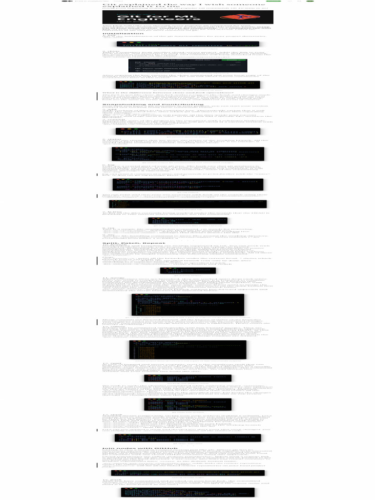 TMLC Git session notes | PDF