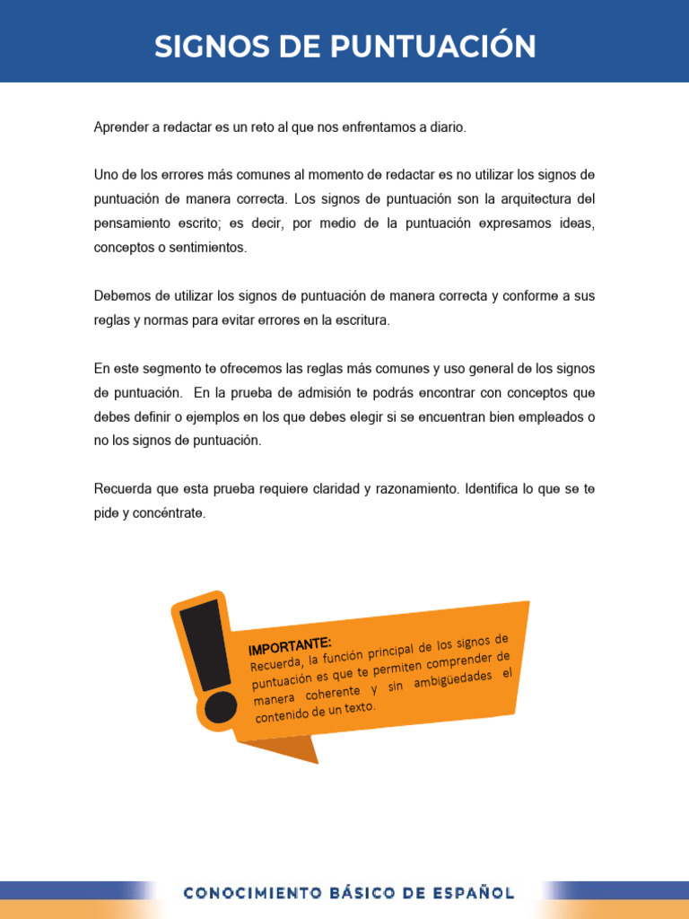 Signos Puntuacion2 | PDF | Puntuación | Artes del Lenguaje y Comunicación