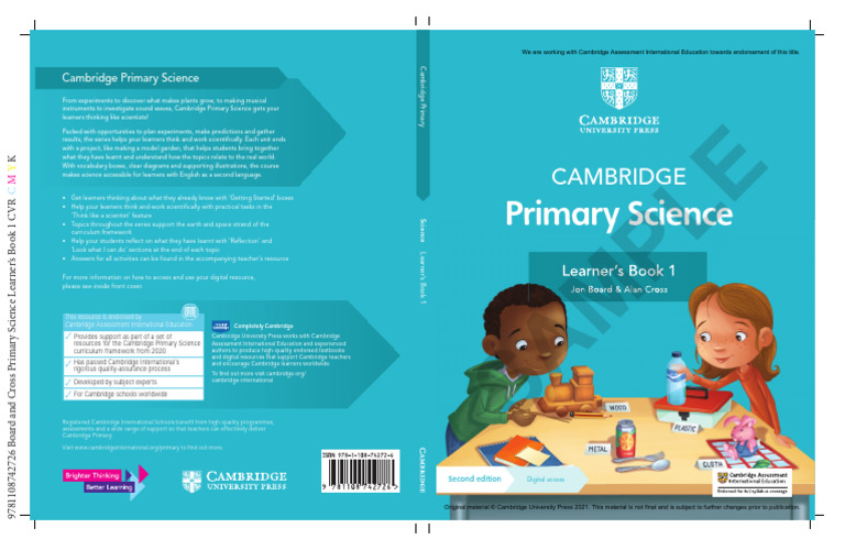 Cambridge: Primary Science Primary Science | PDF