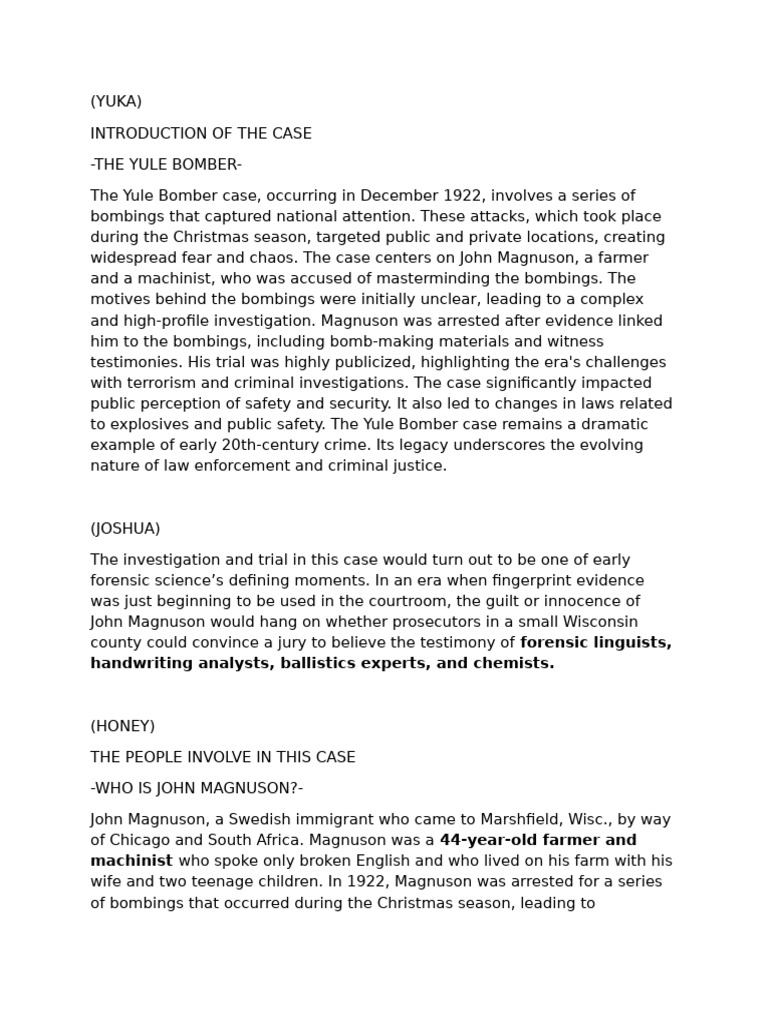 3A John Magnuson Case | PDF