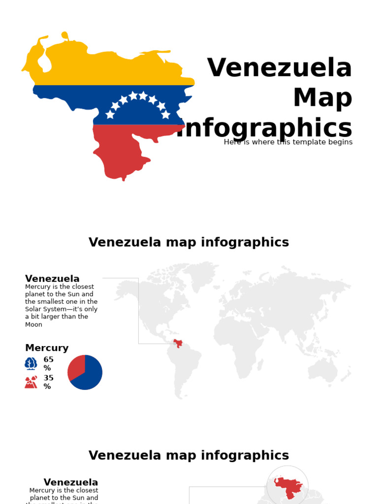 Venezuela Map Infographics by Slidesgo | PDF