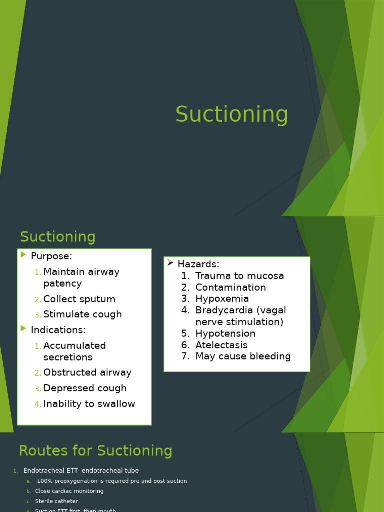 Airway Suctioning Guide | PDF | Catheter | Respiratory Tract