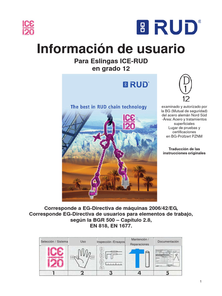Cadena Rud | PDF | Conector eléctrico