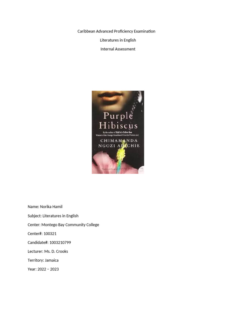 Literatures in English Ia | PDF