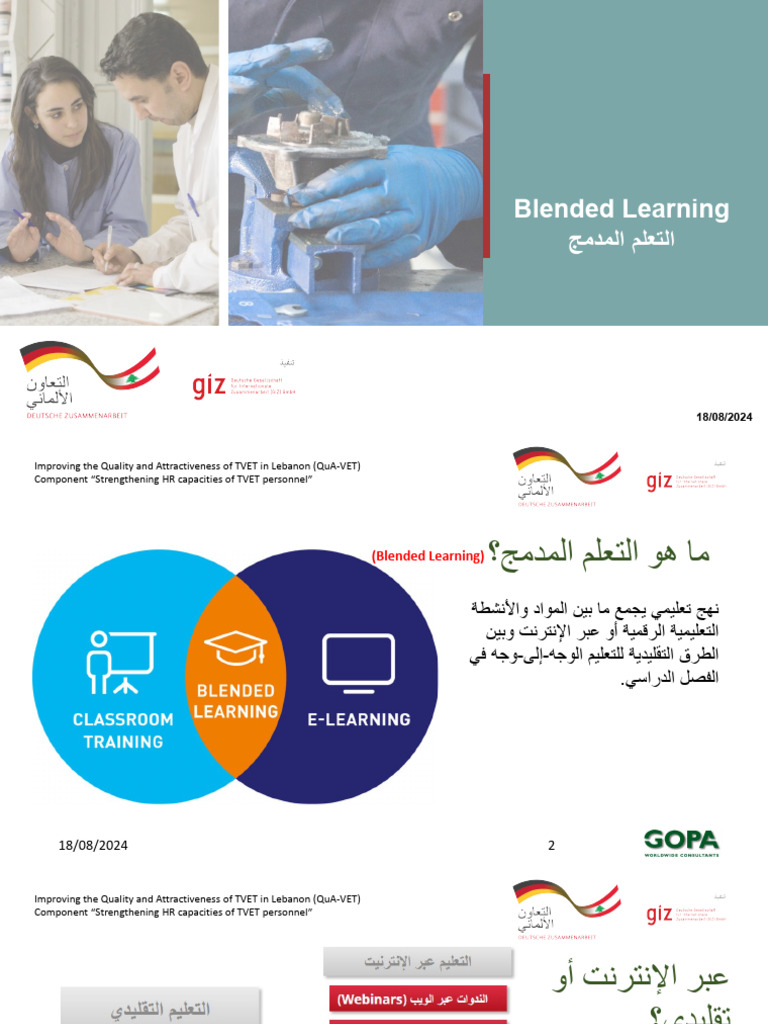 TVET - Training - PPT Template - YS - final-D.YOUSSEF SAAD | PDF
