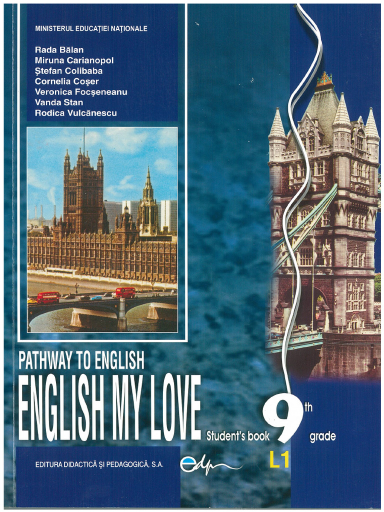 Manual Engleza 9 English My Love | PDF