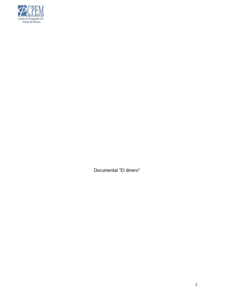 1 Dinero - Saideé Gudiño Quezada | PDF