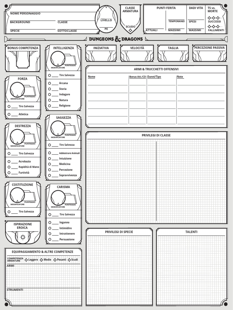 D D 2024 Homebrew Ita Pdf