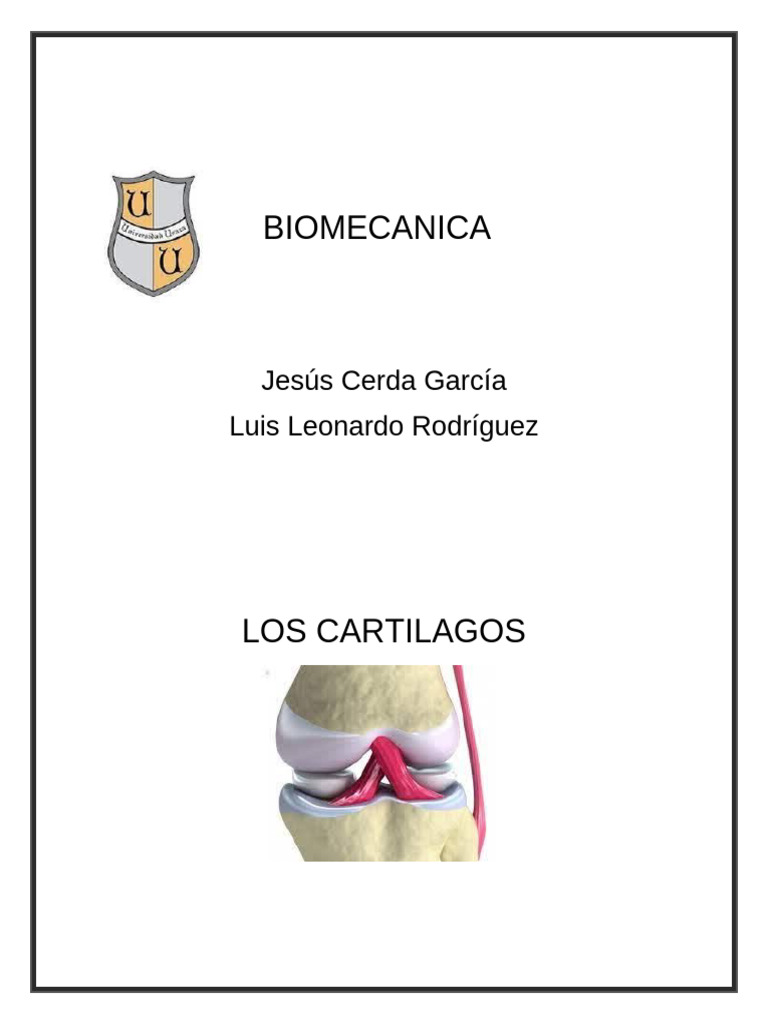Cartilagos | PDF