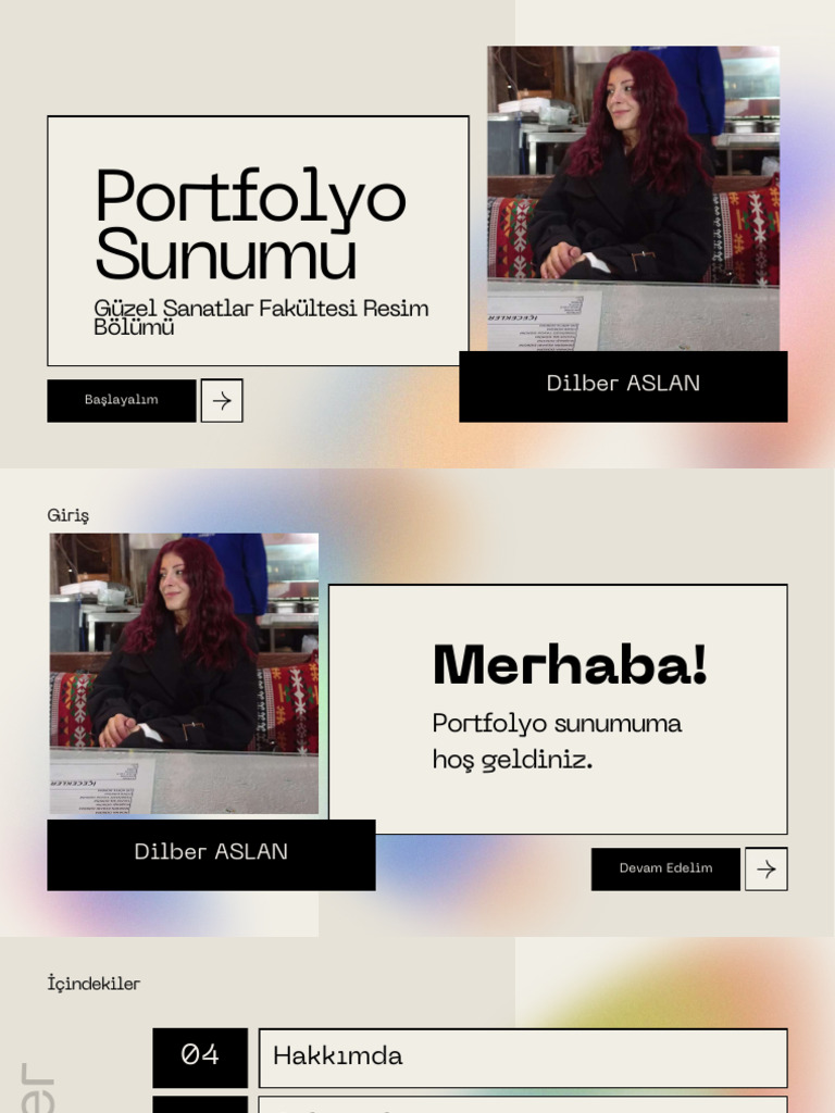 Portfolyo Sunumum - 20240819 - 224725 - 0000 (1) - Compressed (1) - Compressed | PDF