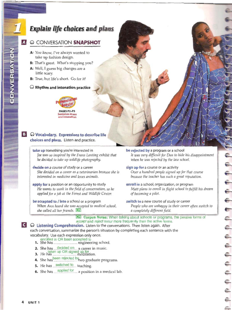 A3 Unit 1 Lesson 1 | PDF