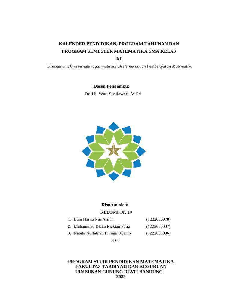 Kel.10 (KA, Prota, Prosem Kls.11 Smt.2.) | PDF