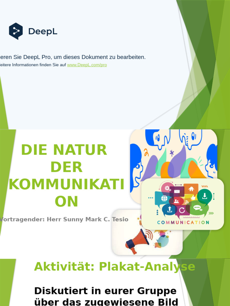 The Nature of Communication de | PDF