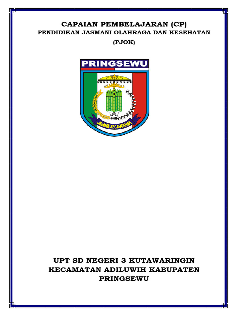 CP Pjok Fase B | PDF