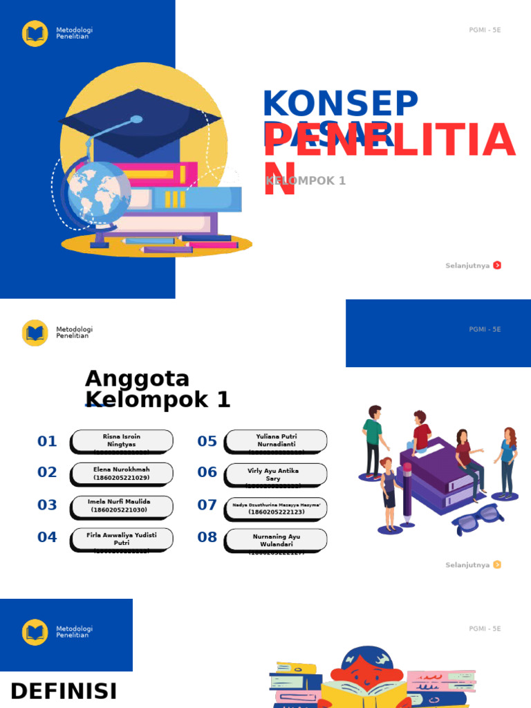 Metopen Kel-1 Konsep Dasar Penelitian | PDF Metopen Kel-1 Konsep Dasar Penelitian | PDF