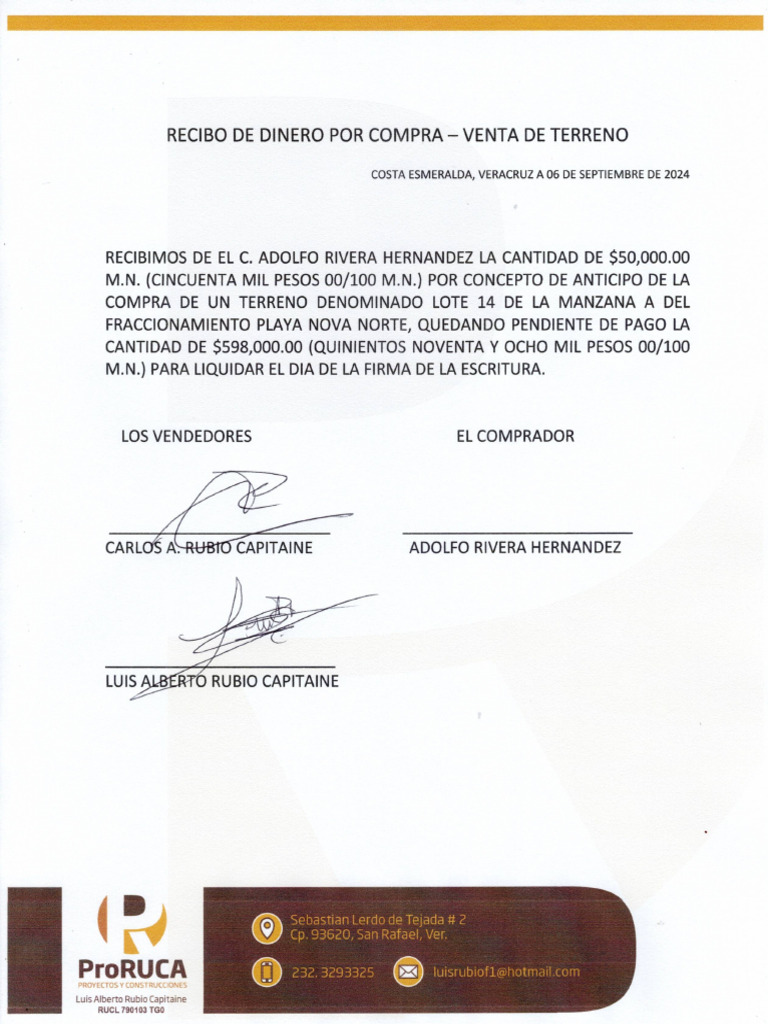 RECIBO | PDF