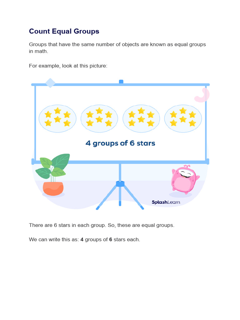Count Equal Groups | PDF