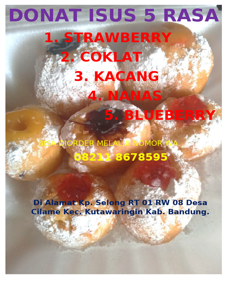 Donat Isus 5 Rasa | PDF