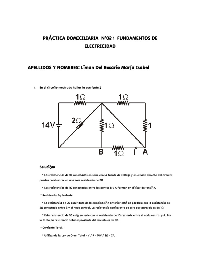 Práctica Domiciliaria N°2 | PDF
