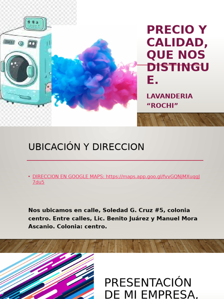 Lavanderia Rochi | PDF