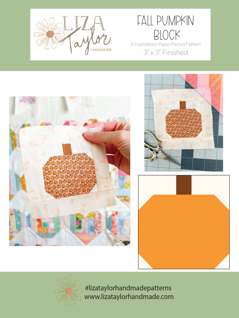 Pumpkin Free Pattern | PDF