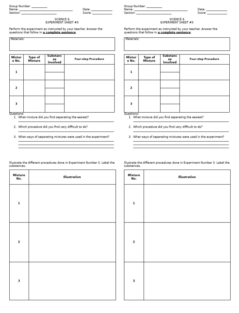 Experiment Sheet #3 Q1 | PDF