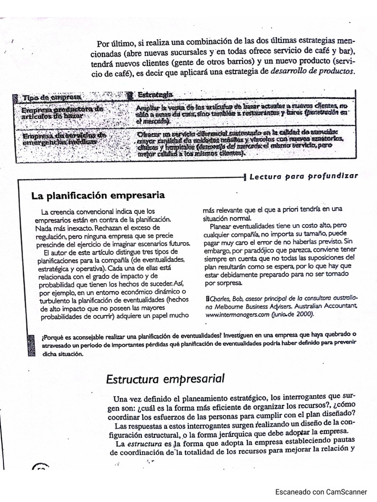 Estructura Empresarial | PDF