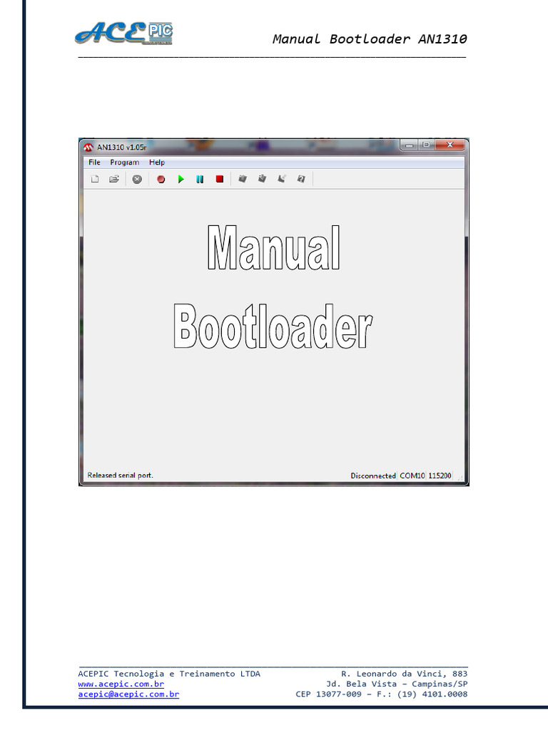 Manual Bootloader 40N | PDF