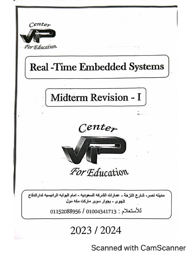 Midterm Revision 1 | PDF