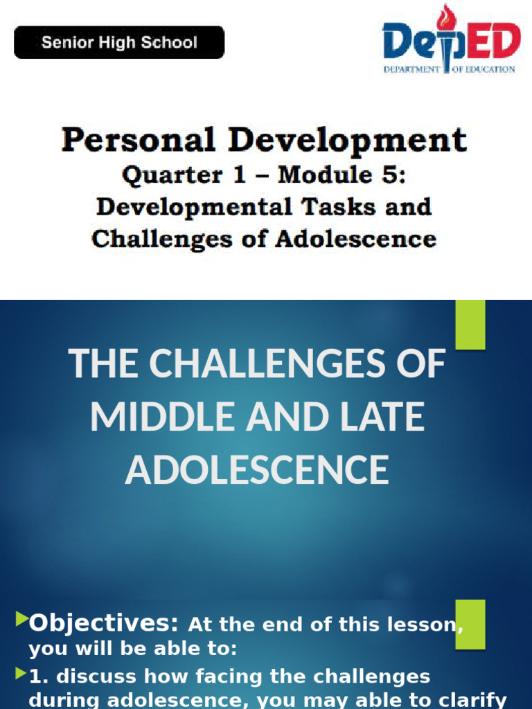 Perdev q1 Lesson 4 | PDF