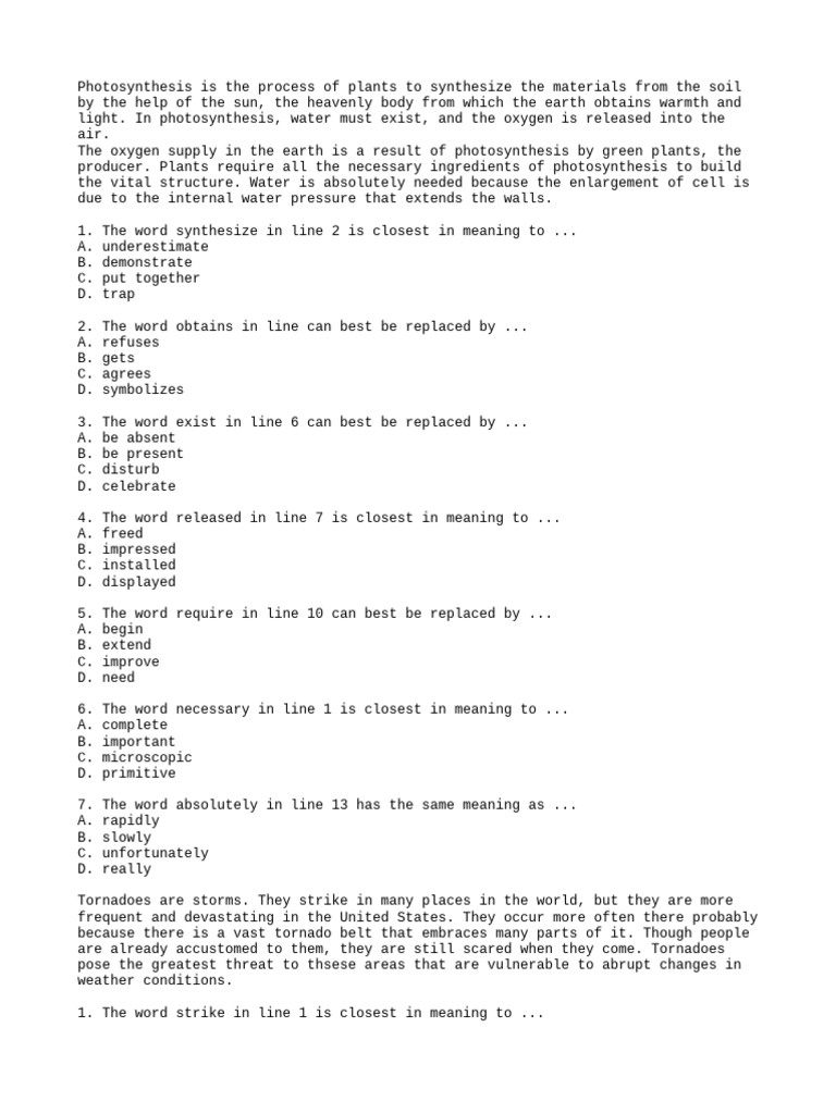 Guessing Word Meaning | PDF