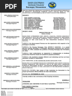 BDC SB Resolution Approving and Adopting The 3 Year BDP | PDF