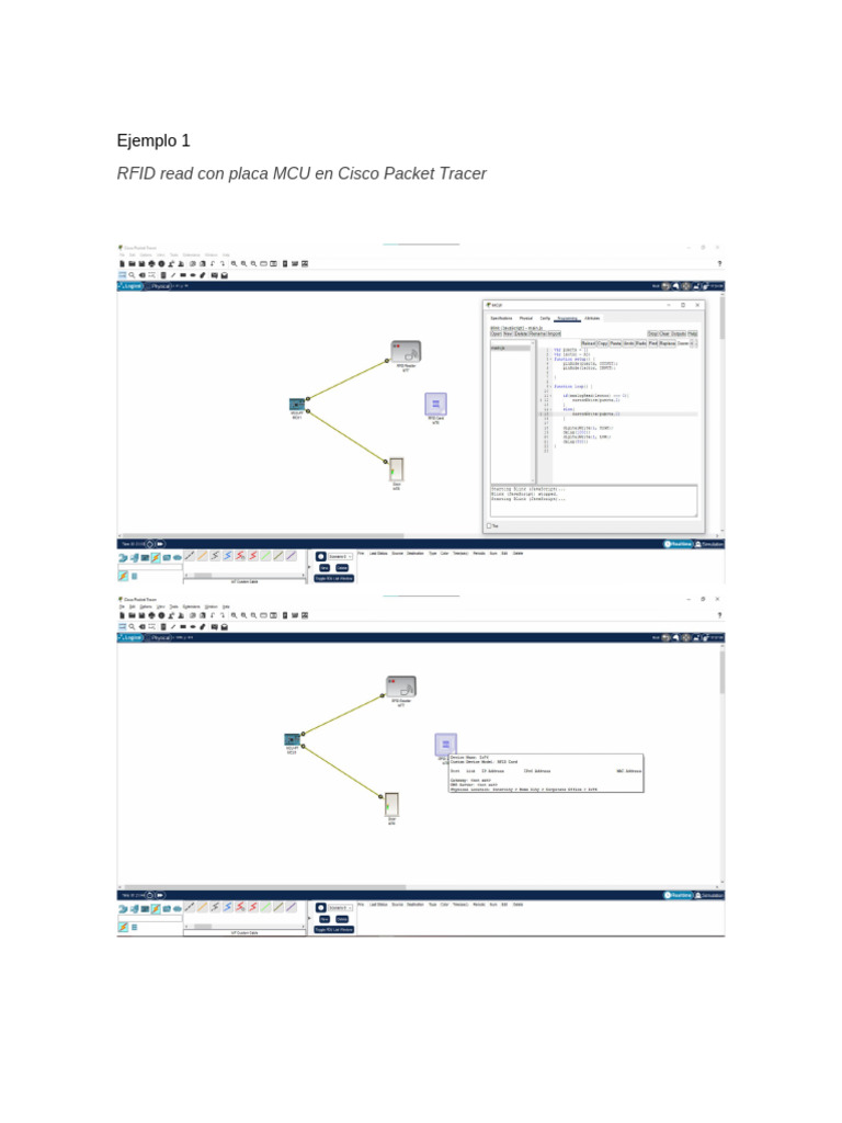 Simulación Con Cisco Packet Tracer | PDF