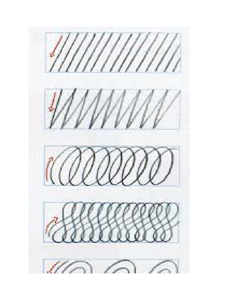 Ejercicios para Practicar Caligrafia | PDF
