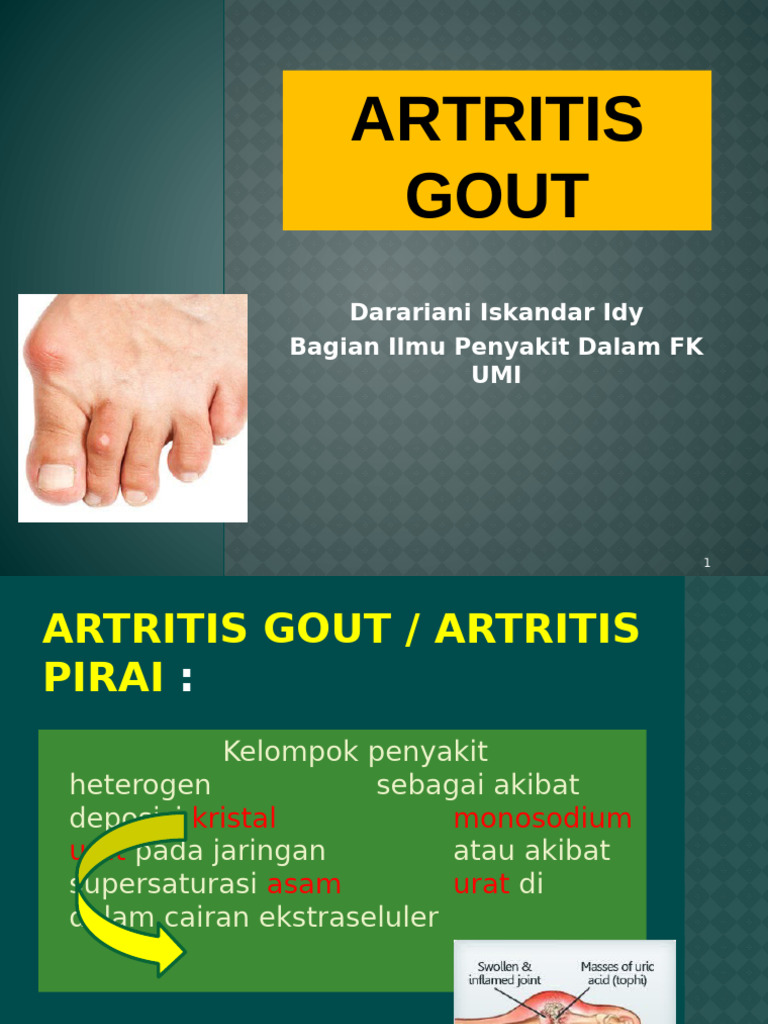 gout ppt | PDF