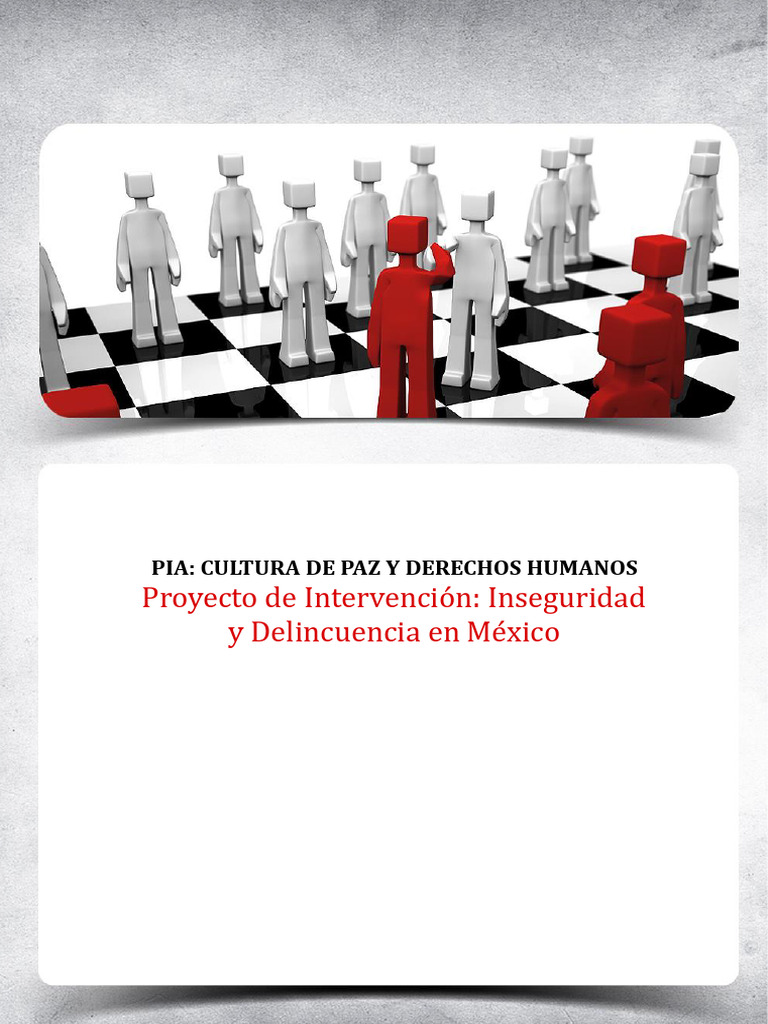 Pia Cultura De Paz Y Derechos Humanos Pdf