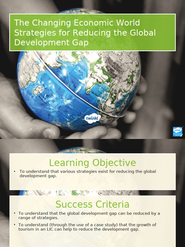 The Changing Economic World - Lesson 2 - PowerPoint | PDF