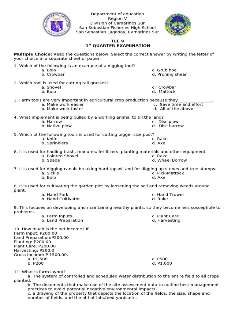 Q1 Tle9 | PDF