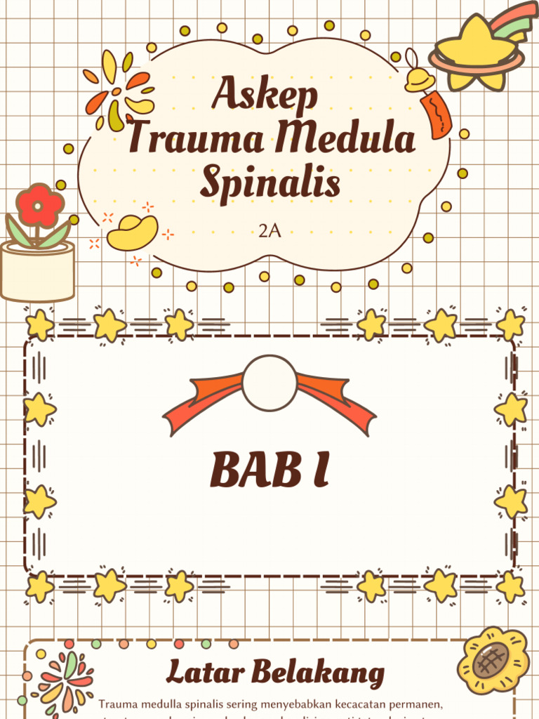 TEORI MEDULA SPINALIS | PDF