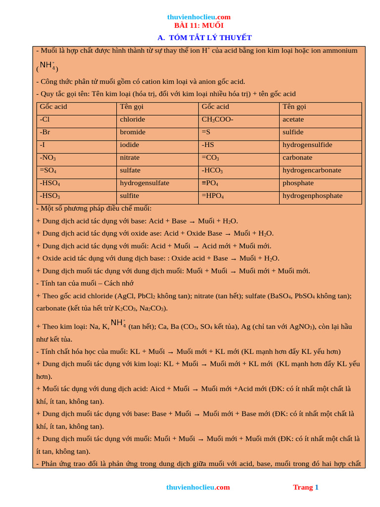 Chuyen de KHTN 8 Ket Noi Bai 11 | PDF