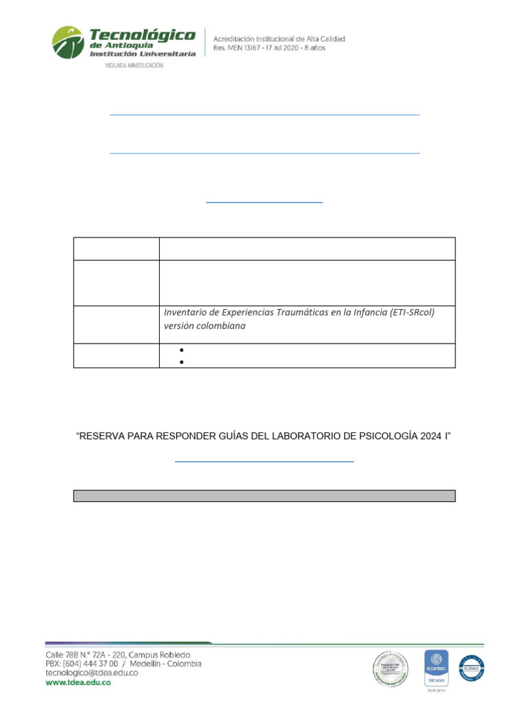 Guía 3 Laboratorio Psicología ETI-SRcol | PDF